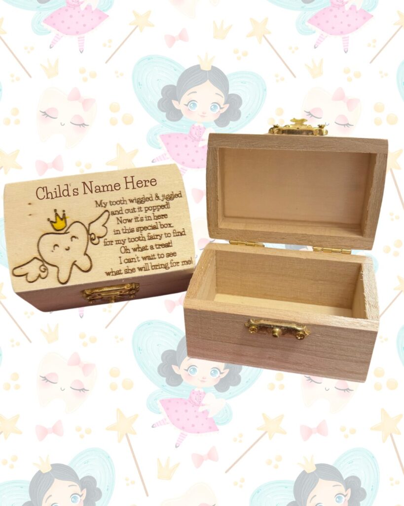 Custom Tooth Fairy Tooth Boxes - Morgan Making It